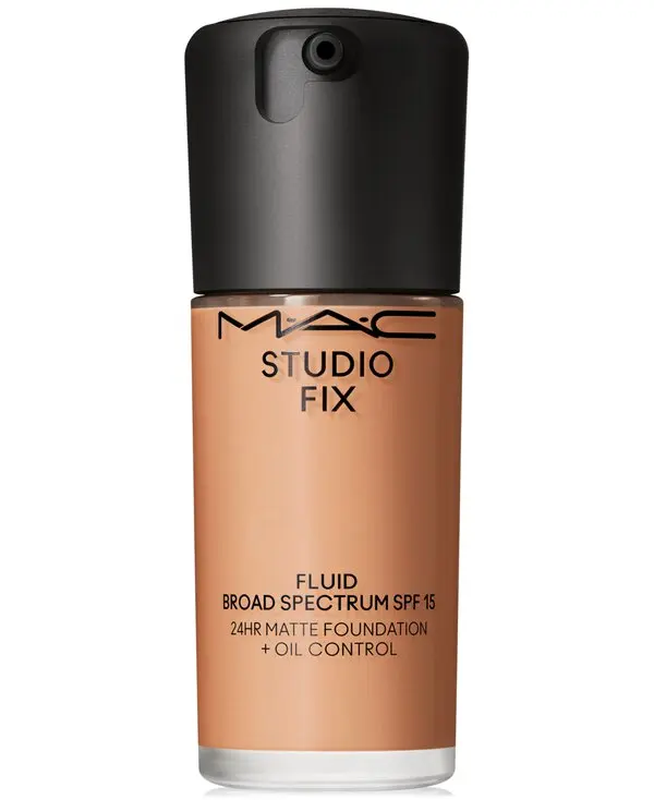 MAC COSMETICS Studio Fix Fluid Spf 15 24hr Matte Foundation + Oil Control - Nc44 (tanned Caramel With Golden Underto