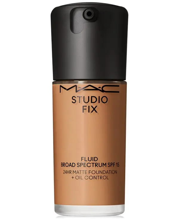 MAC COSMETICS Studio Fix Fluid Spf 15 24hr Matte Foundation + Oil Control - Nc45.5 (tanned Bronze With Neutral Under