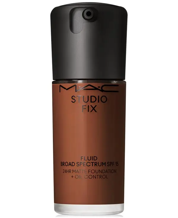 MAC COSMETICS Studio Fix Fluid Spf 15 24hr Matte Foundation + Oil Control - Nc63 (dark Deep Rich Brown With Neutral