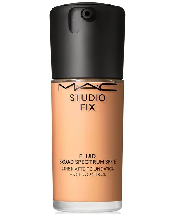 MAC COSMETICS Studio Fix Fluid Spf 15 24hr Matte Foundation + Oil Control - Nw22 (warm Beige With Rosy Undertone For