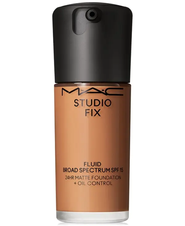MAC COSMETICS Studio Fix Fluid Spf 15 24hr Matte Foundation + Oil Control - Nw35 (tawny Beige With Neutral Undertone