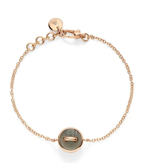 Pomellato Diamond And Mother-of-pearl Pom Pom Dot Bracelet - Rose Gold