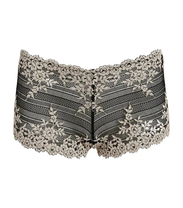 Wacoal Embrace Lace Boyshorts - Black