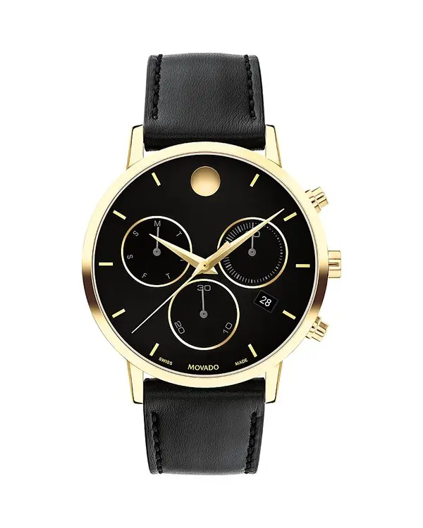 Movado Museum Classic Chronograph 42mm - Black
