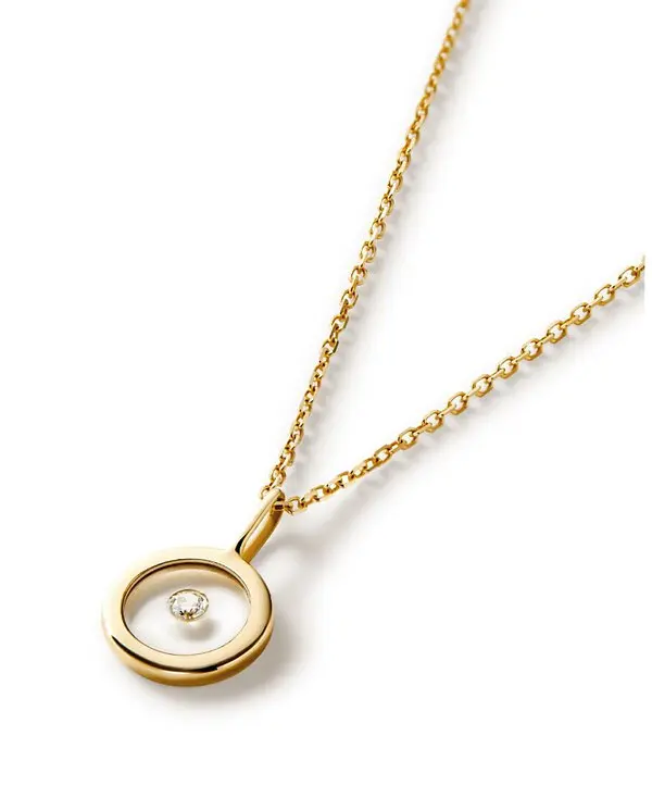 ANA LUISA 10k Lab Grown Diamond Floating Necklace - Gold