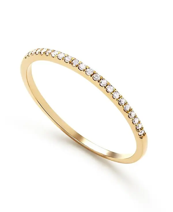 ANA LUISA 10k Lab Grown Diamond Eternity Ring - Solid Gold
