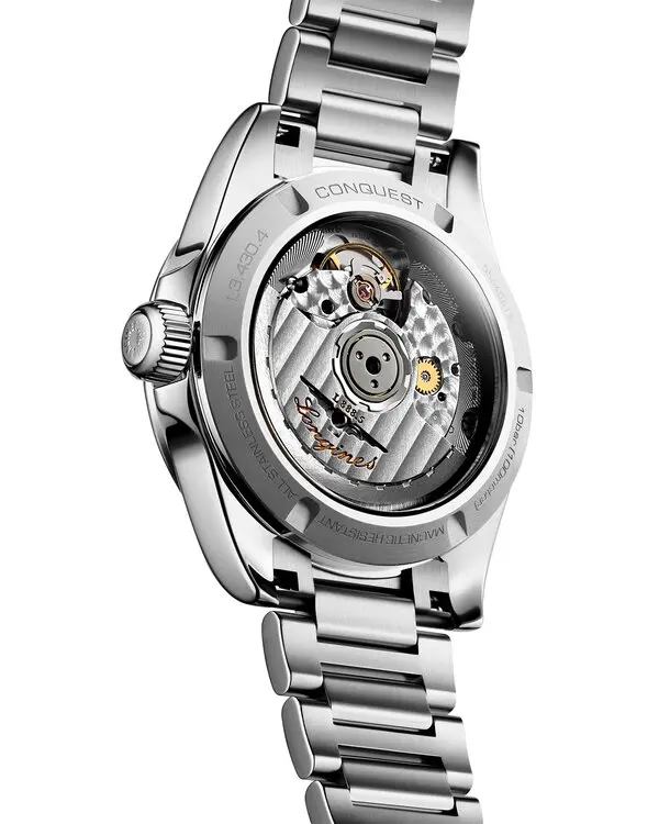 LONGINES Conquest 34mm Watch - Brown/silver