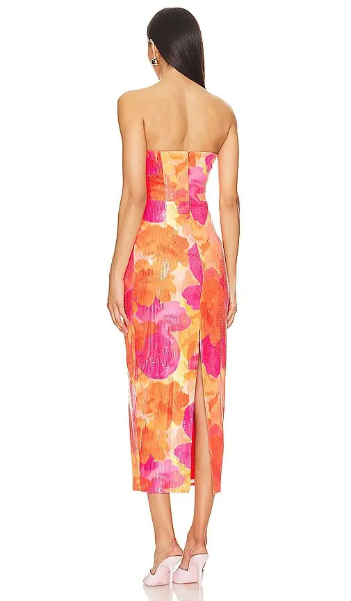 RUNAWAY THE LABEL Oralie Midi Dress