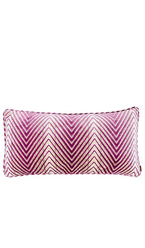 Missoni Ziggy Cushion In Pink - N,a