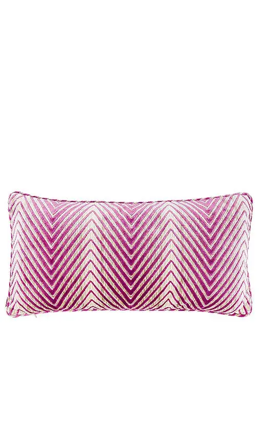 Missoni Ziggy Cushion In Pink