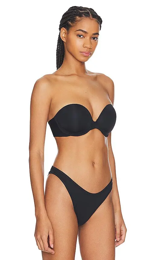 Natori Minimal Strapless Contour Bra - Black
