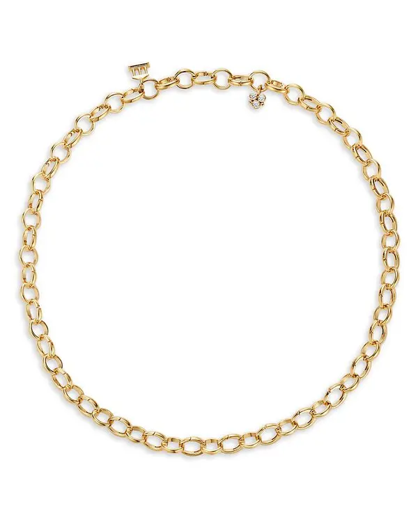 Temple St. Clair 18k Yellow Diamond Open Arno Chain Necklace - Gold