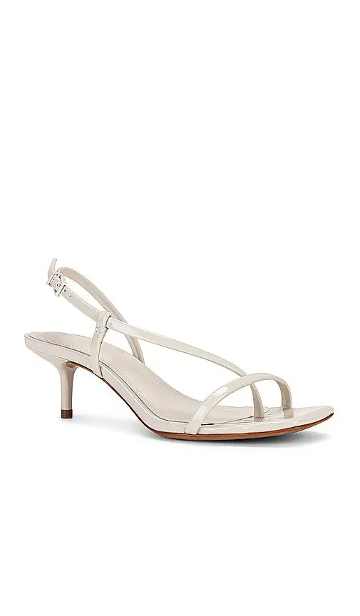 Schutz Heloise Sandal In Ivory - Pearl
