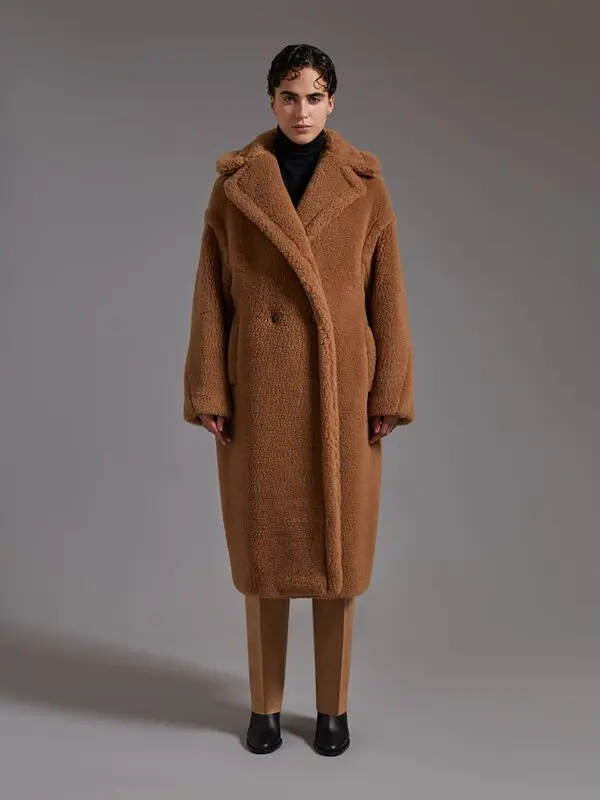 Max Mara Teddy Bear Icon Coat Camel Editorialist