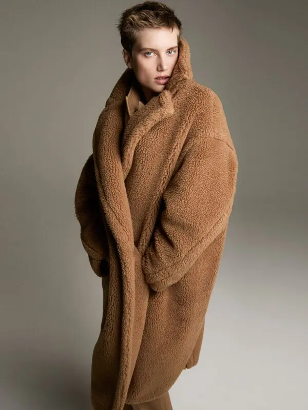 Max Mara Teddy Bear Icon Coat Camel Editorialist