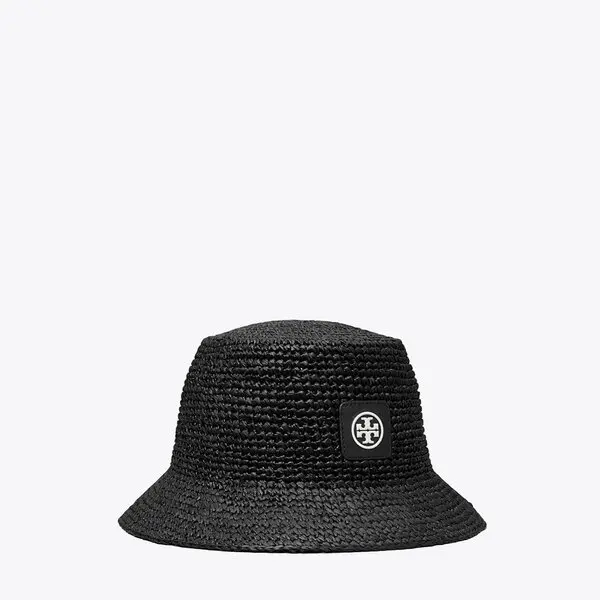 Tory Burch Straw Bucket Hat