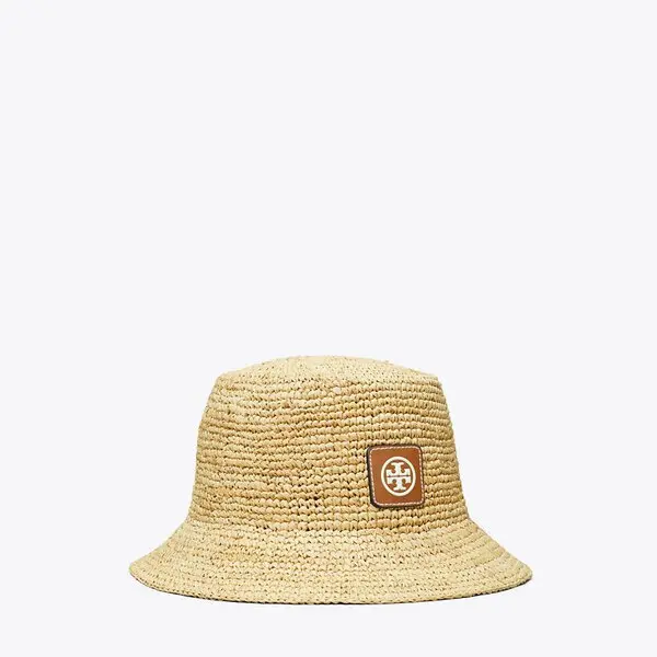 Tory Burch Straw Bucket Hat