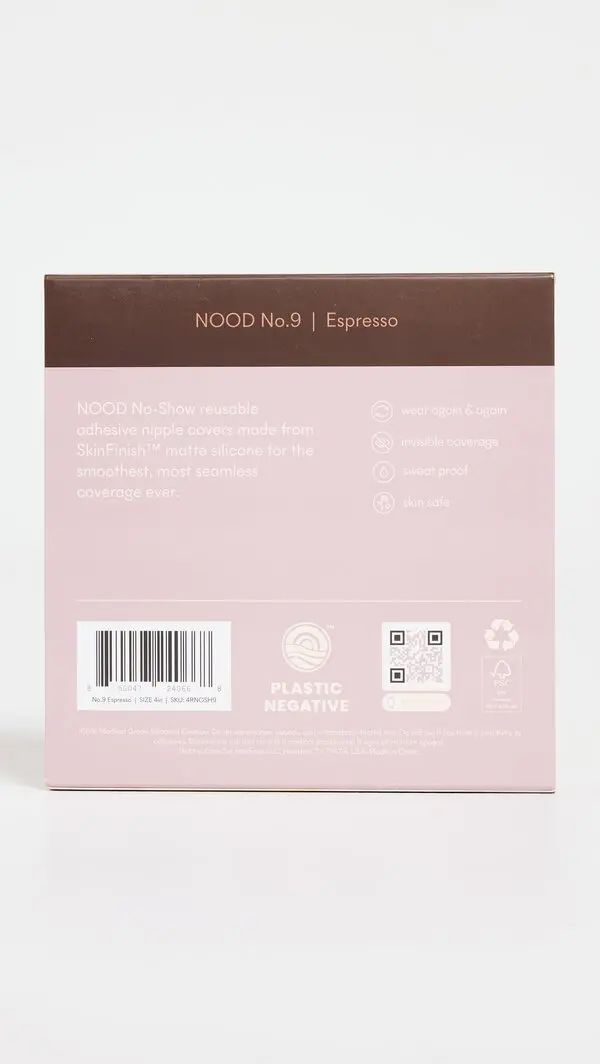 NOOD No Show Nipple Covers - No. 9 Coffee