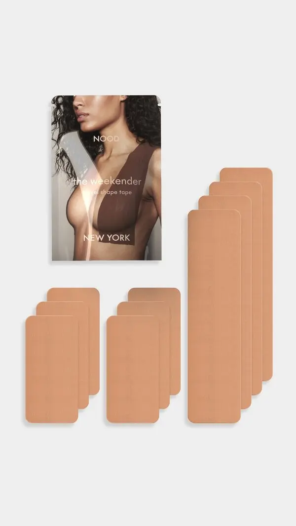 NOOD The Weekender Travel Shape Tape - No. 5 Soft Tan