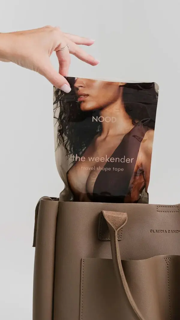 NOOD The Weekender Travel Shape Tape - No. 5 Soft Tan
