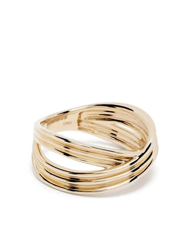 DANA REBECCA DESIGNS 14k Yellow Nana Bernice Large Crossover Ring