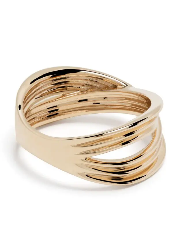 DANA REBECCA DESIGNS 14k Yellow Nana Bernice Large Crossover Ring