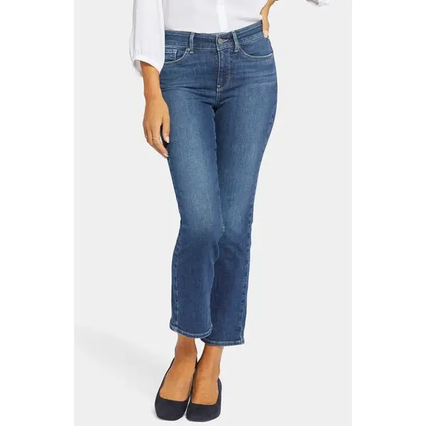 NYDJ Marilyn Ankle Straight Leg Jeans - Dimension