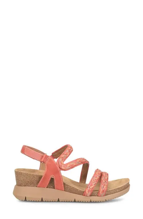 COMFORTIVA Silvia Wedge Sandal - Tomato Multi