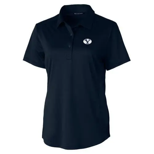 Cutter & Buck Byu Cougars Prospect Textured Stretch Polo