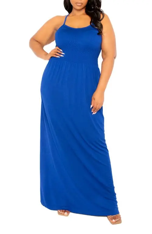 BUXOM COUTURE Seamless Maxi Dress - Royal Blue