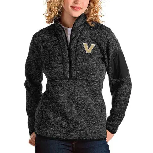 ANTIGUA Vanderbilt Commodores Fortune Half-zip Pullover Jacket