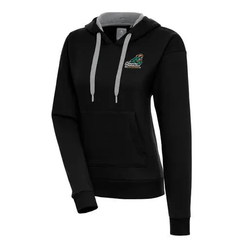 ANTIGUA Coastal Carolina Chanticleers Victory Pullover Hoodie - Black