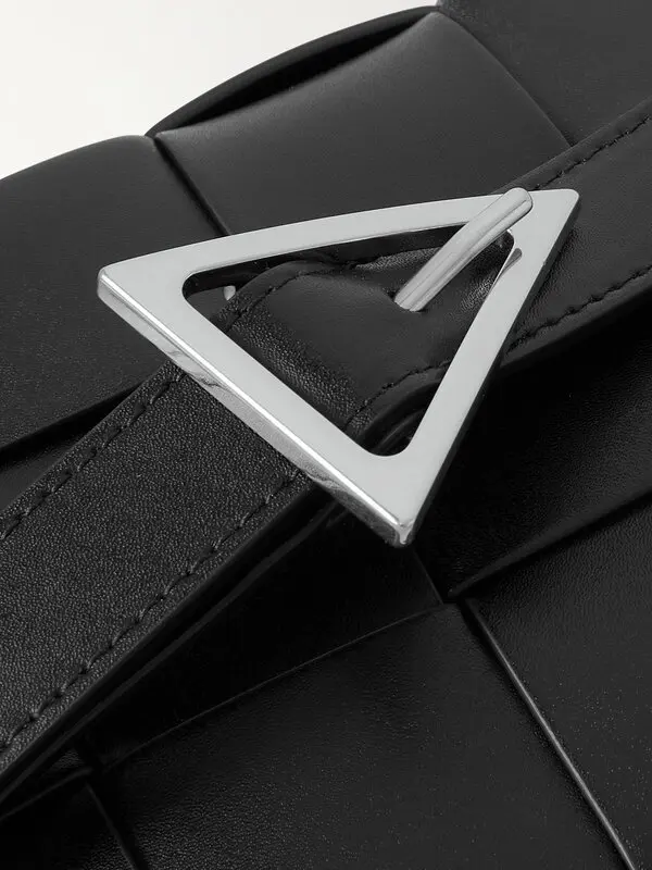 Bottega Veneta Cassette Intrecciato Messenger Bag