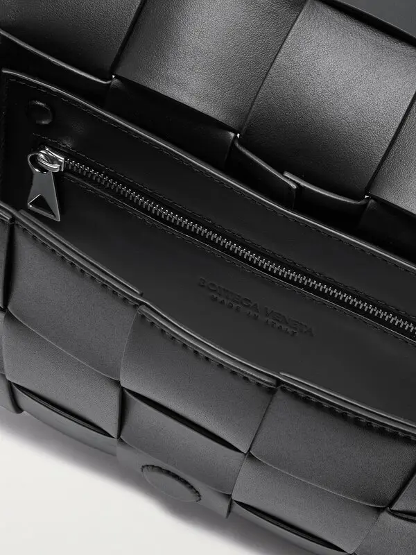 Bottega Veneta Cassette Intrecciato Messenger Bag