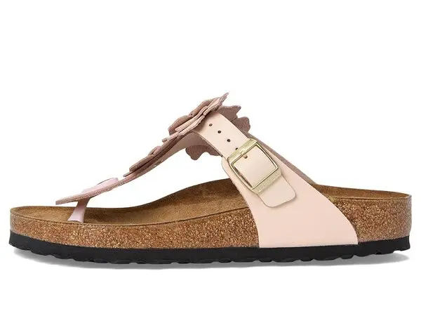 BIRKENSTOCK Gizeh Floral Embellished Thong Sandals - Pink