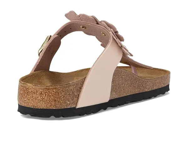 BIRKENSTOCK Gizeh Floral Embellished Thong Sandals - Pink