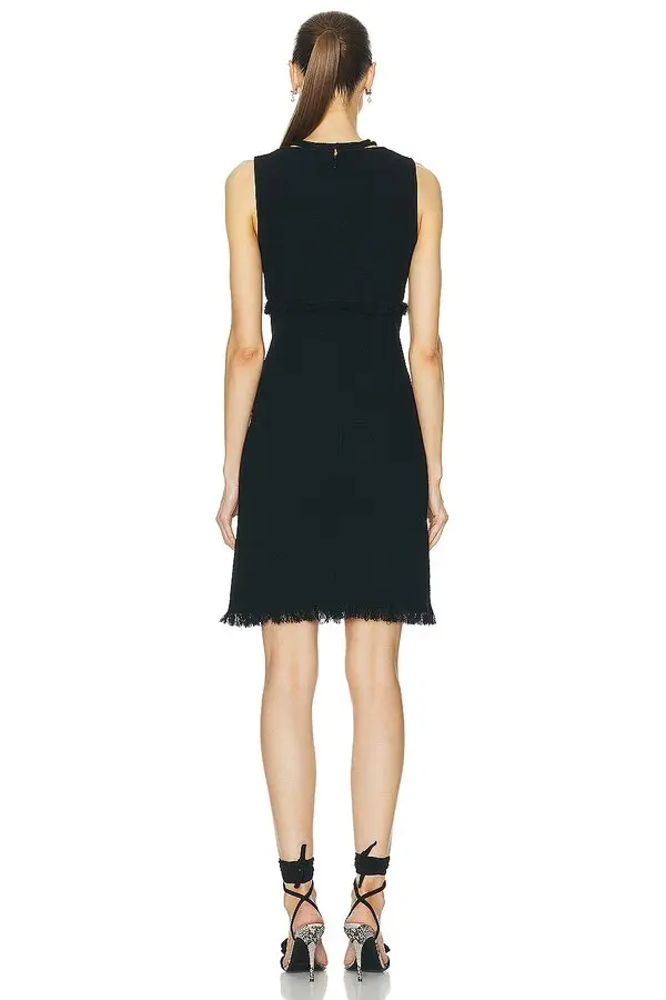 sachin and babi light blue dress Chanel Coco Choker Dress - Black