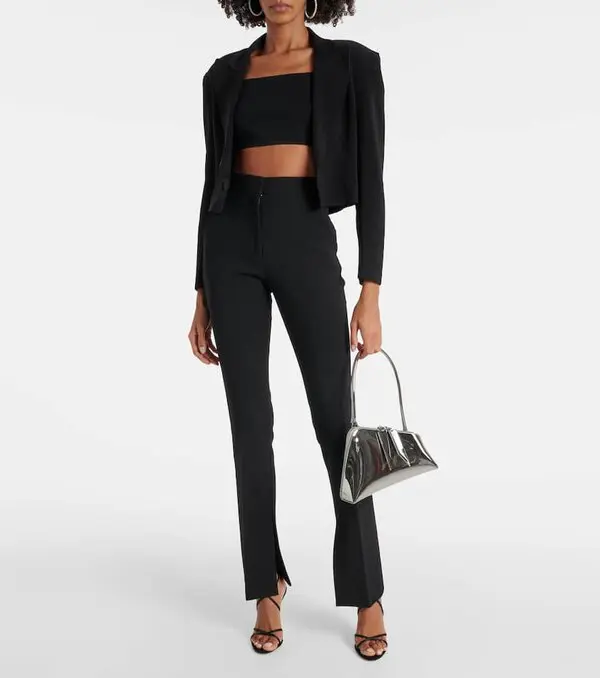 Norma Kamali Cropped Blazer