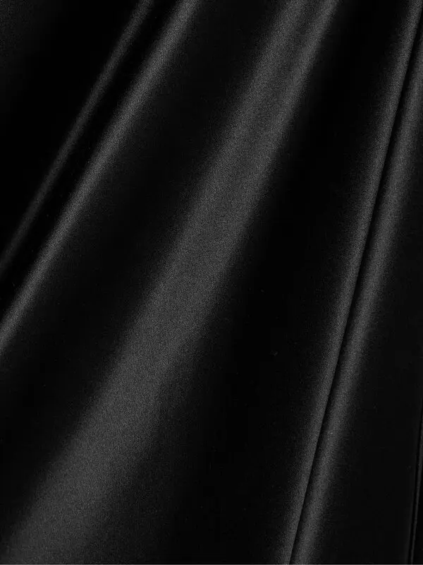 SALON 1884 Net Sustain Linea Strapless Silk-satin Gown