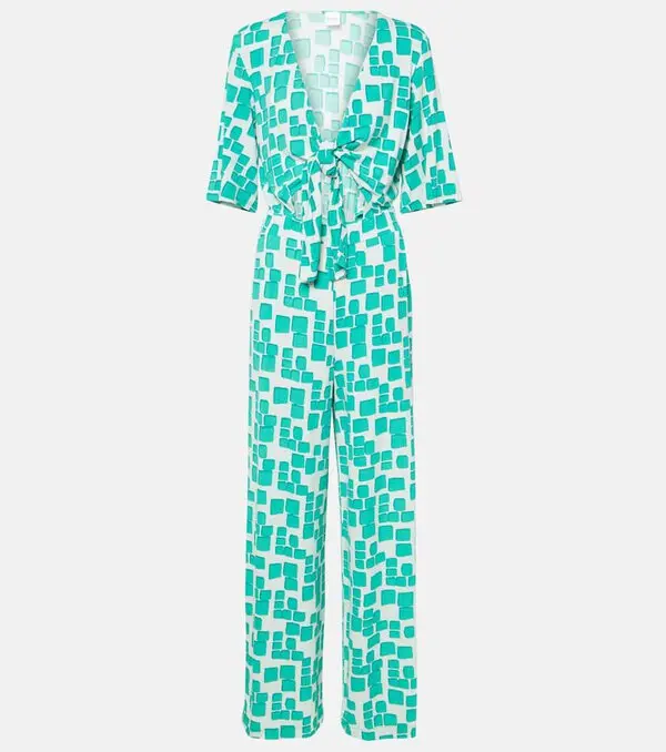 Max Mara Papiri Jersey Jumpsuit - Green