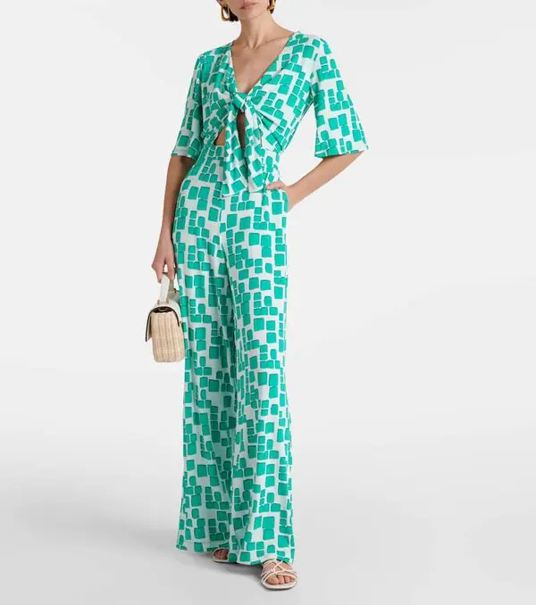 Max Mara Papiri Jersey Jumpsuit