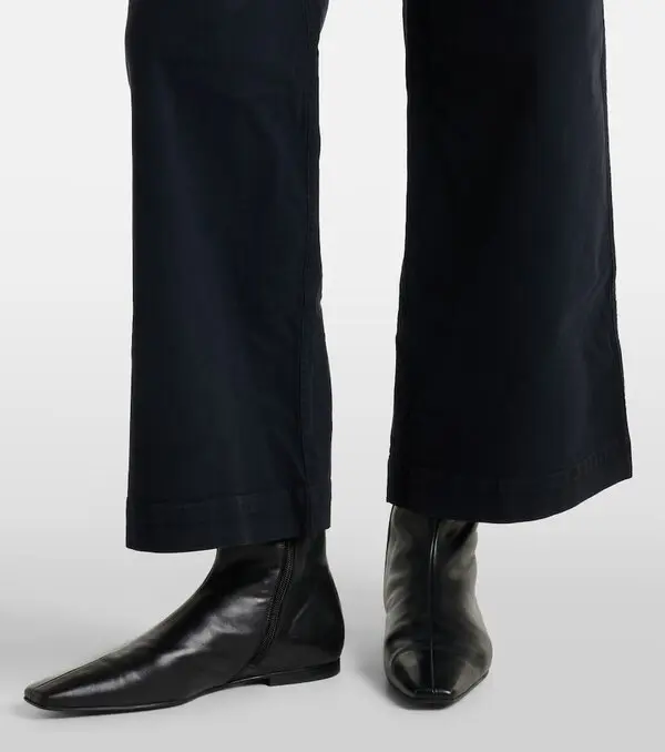 NILI LOTAN Leon Wide-leg Pants - Blue