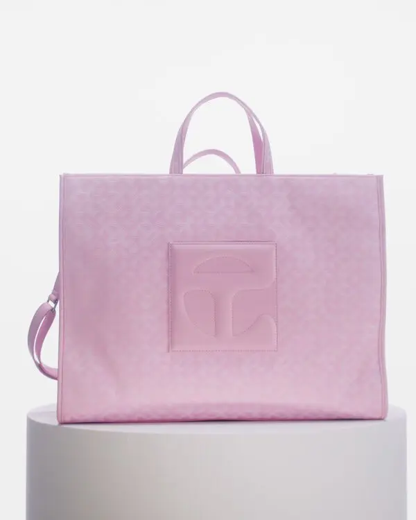 TELFAR Small Jacquard Shopper