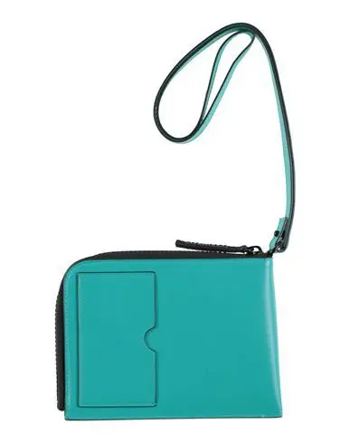 Dsquared2 Leather Crossbody Wallet - Blue