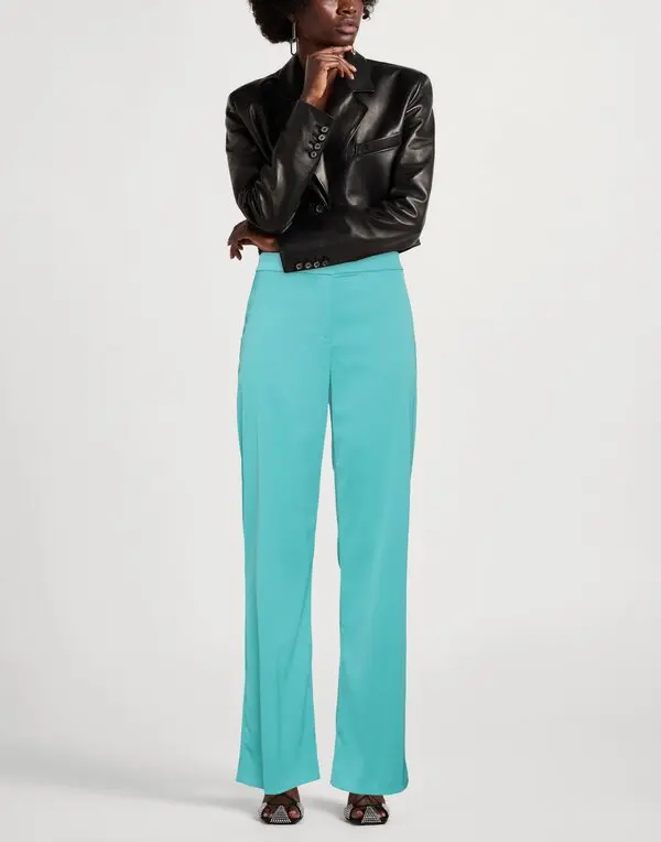 Pinko Flared Leg Stretch Trousers - Blue