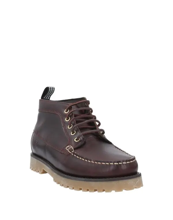 DOCKSTEPS Leather Lace-up Ankle Boots