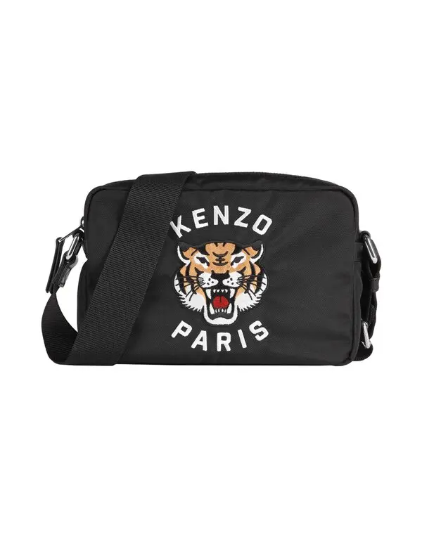 Kenzo Cross-body Bag Polyester, Cow Leather