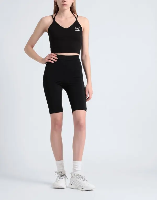 PUMA Classics Ribbed Crop Top