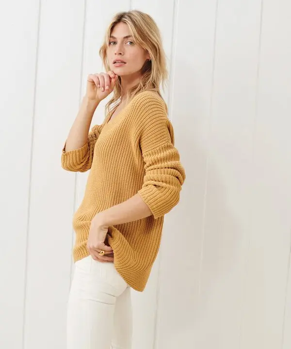 Jenni Kayne Cotton Cabin Sweater