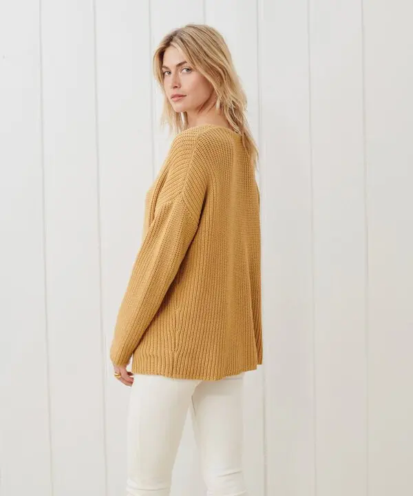 Jenni Kayne Cotton Cabin Sweater